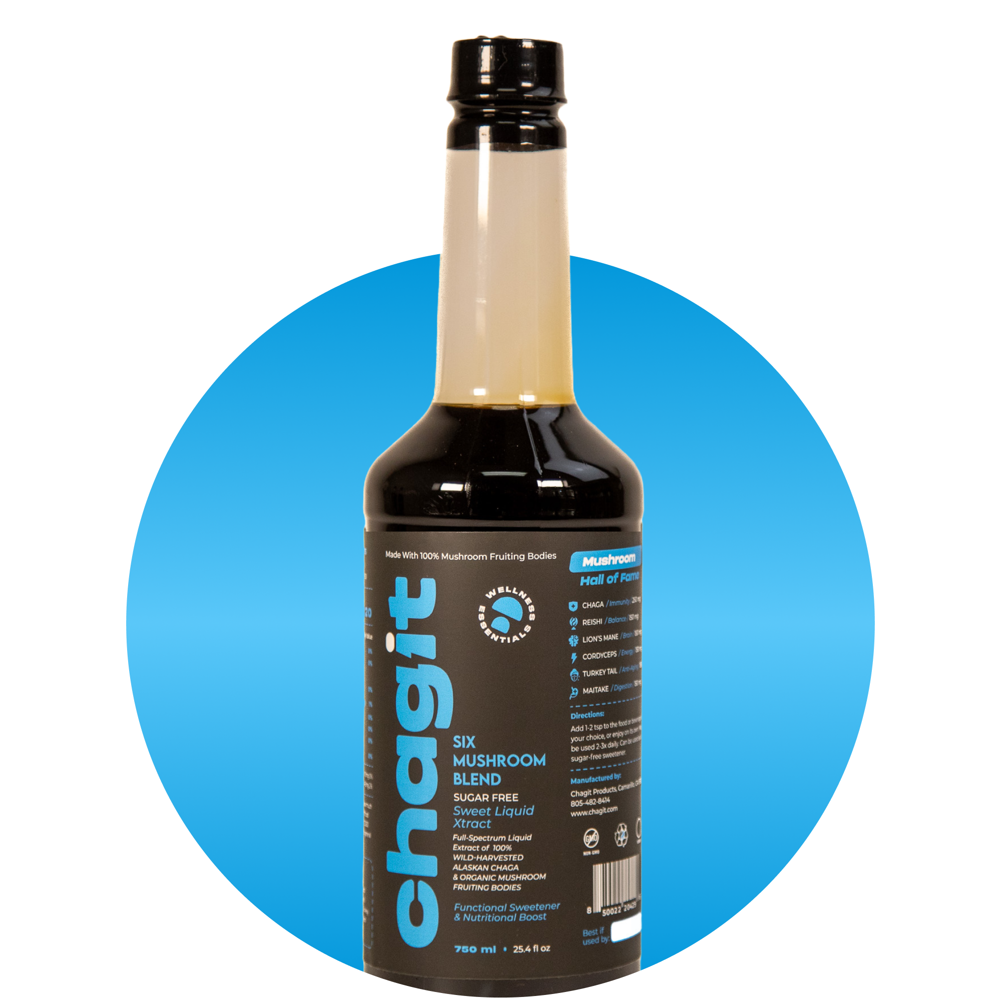 Shroom Juice - Six Mushroom Blend - functional mushroom extract – chagit360