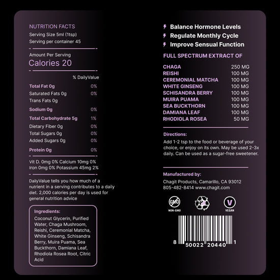 Shroom Juice - Female Hormone Balance - mushroom and superfood extract ...