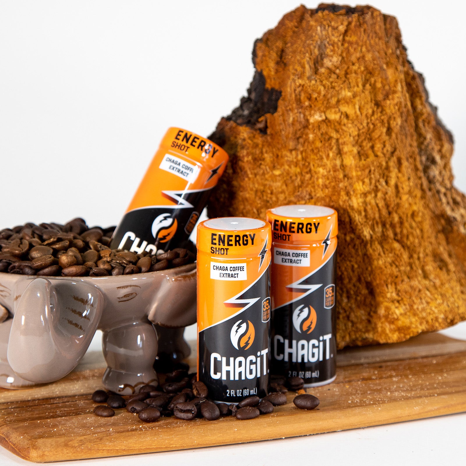 Energy Shot - Box of 15 - chaga and coffee extract – chagit360